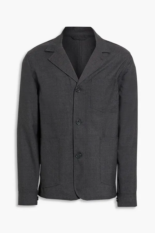 Officine Générale Simeon Wool Jacket - Anthracite