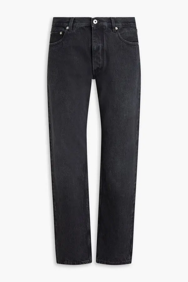 Off-White Skinny Fit Denim Jeans - Black