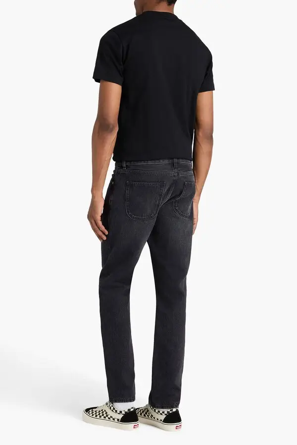 Off-White Skinny Fit Denim Jeans - Black