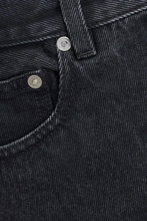 Off-White Skinny Fit Denim Jeans - Black