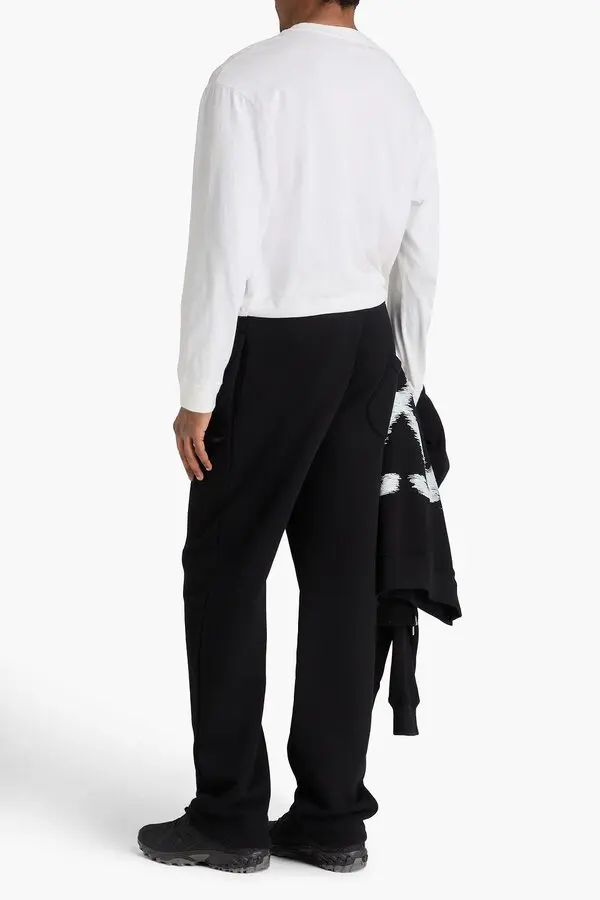 Off-White Embroidered French Cottonterry Sweatpants