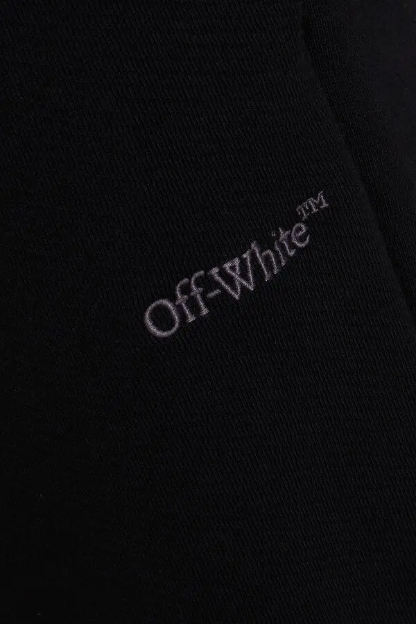 Off-White Embroidered French Cottonterry Sweatpants