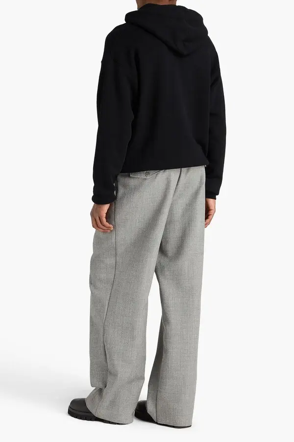 Off-White Printed French Cotton-terry Hoodie