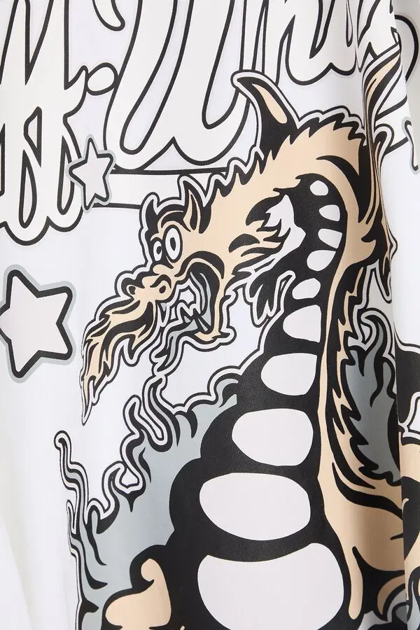 Off-White Printed Cottonjersey Tshirt