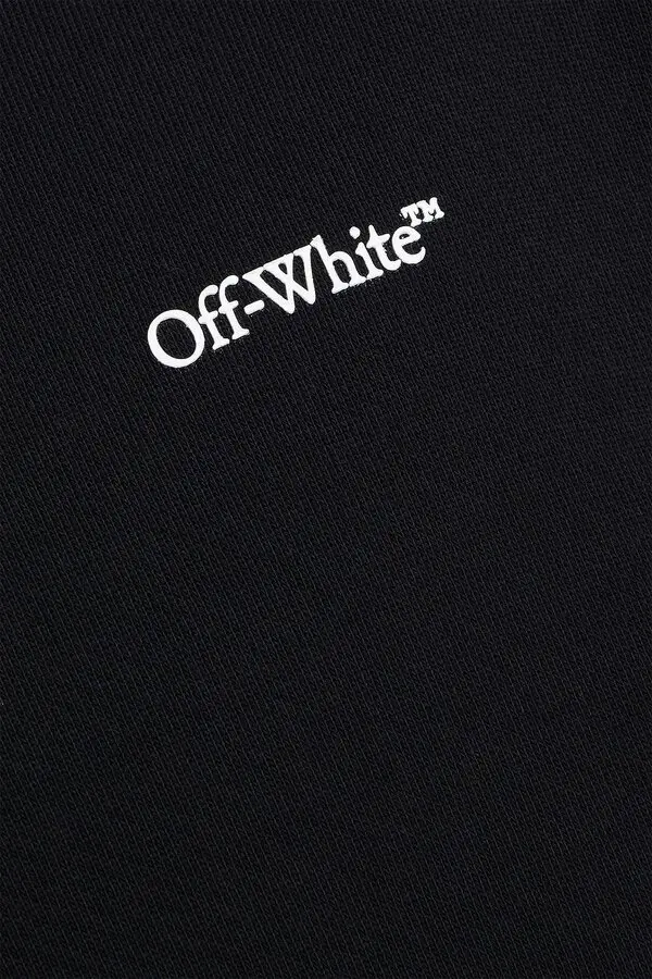 Off-White Printed Cotton-terry Sweatshirt