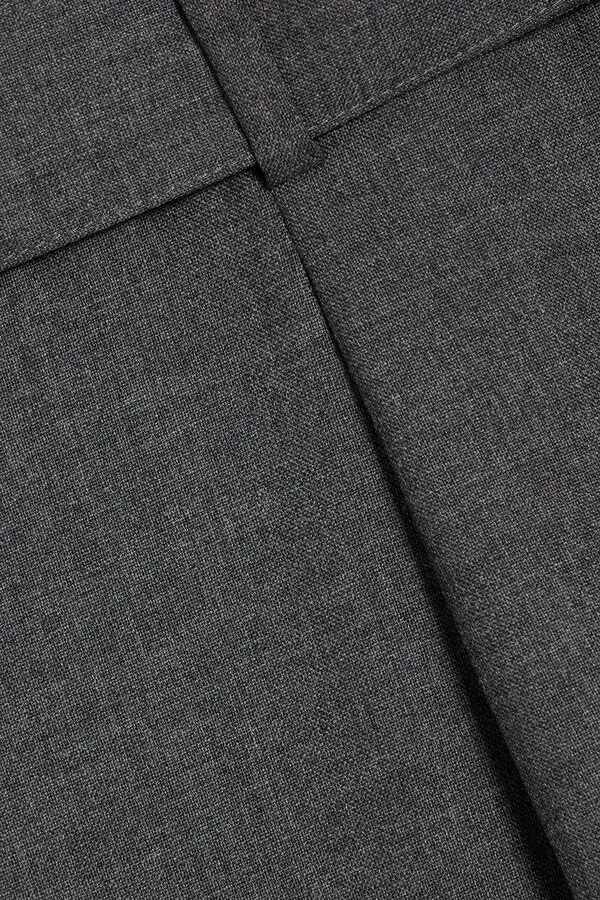 Officine Générale Tapered Pleated Wool Pants - Anthracite