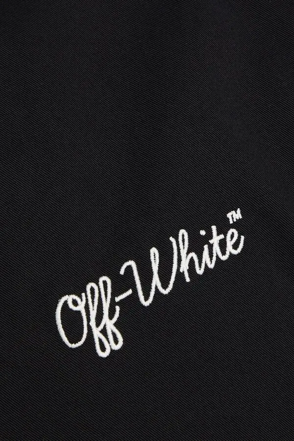 Off-White Cotton-twill Bomber Jacket