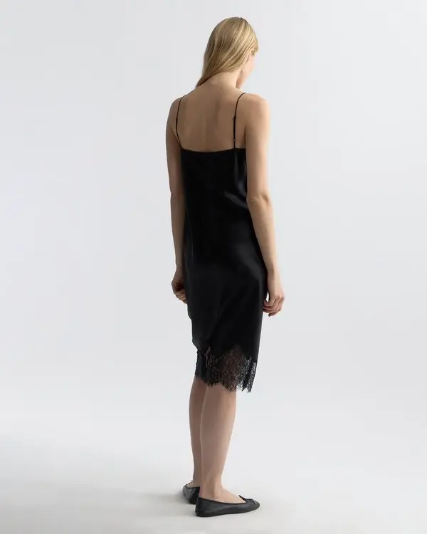 NILI LOTAN Seve Silk Lace Dress
