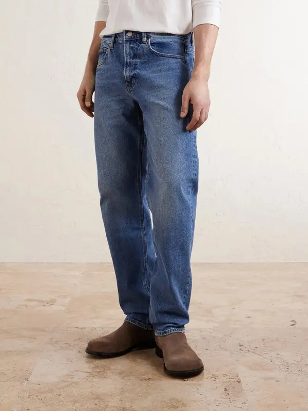 FRAME The Straight Slim-fit Jeans - Blue
