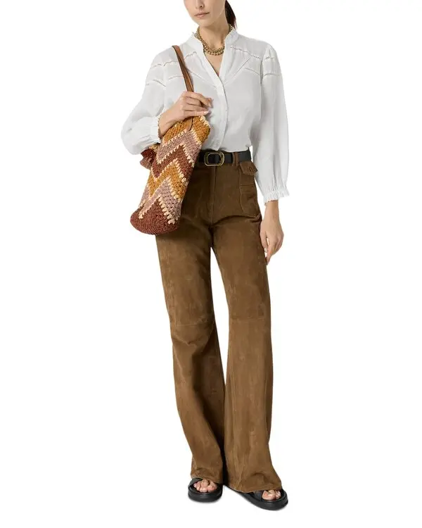 Gerard Darel Cristel Ramie Shirt - Ecru