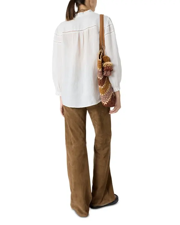 Gerard Darel Cristel Ramie Shirt - Ecru