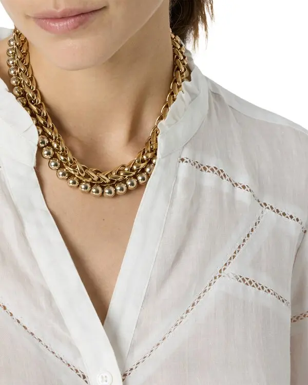 Gerard Darel Cristel Ramie Shirt - Ecru