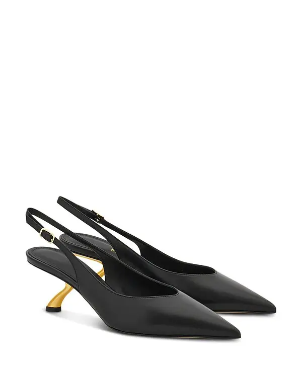 FERRAGAMO Cleya 55 Pointed Pumps - Black
