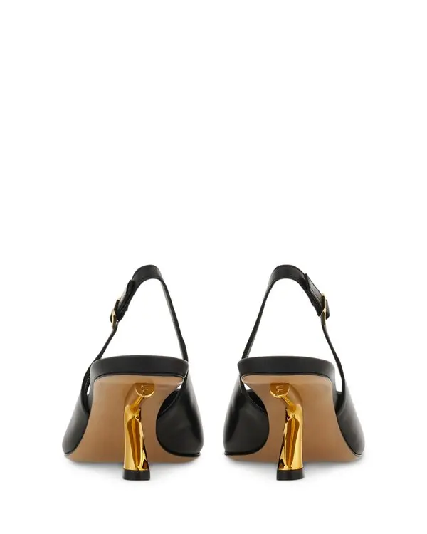 FERRAGAMO Cleya 55 Pointed Pumps - Black