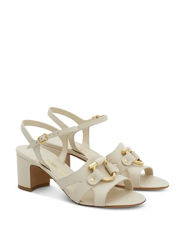 FERRAGAMO Lumya 55 Sandals - Mascarpone
