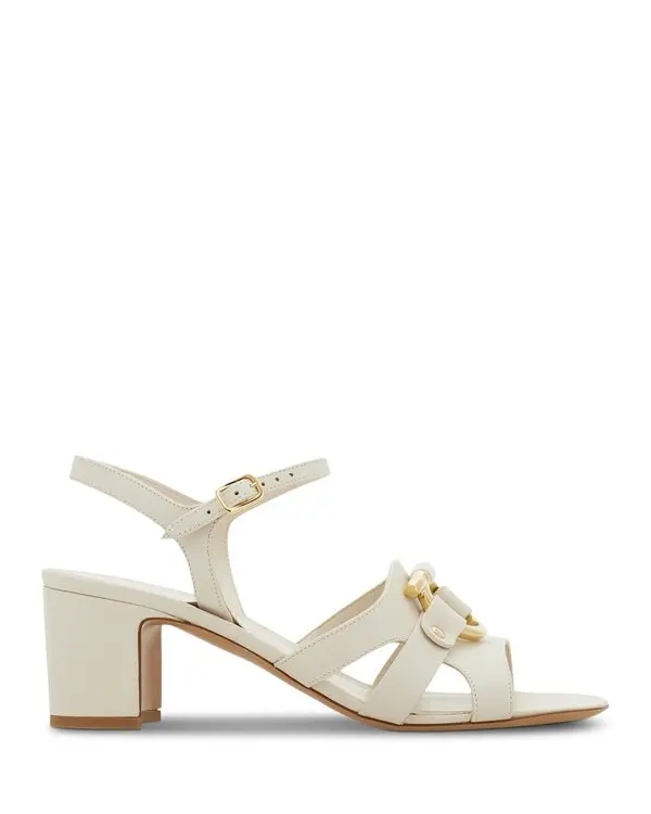 FERRAGAMO Lumya 55 Sandals - Mascarpone