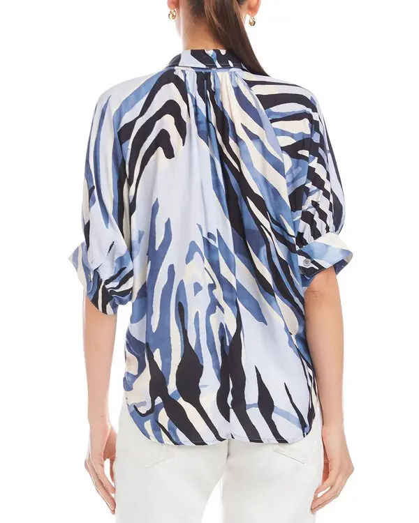 Fifteen Twenty Yvette Blouson Sleeve Top