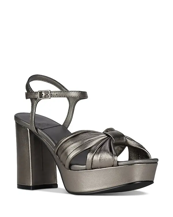Jeffrey Campbell Dalida Platform Sandals - Pewter