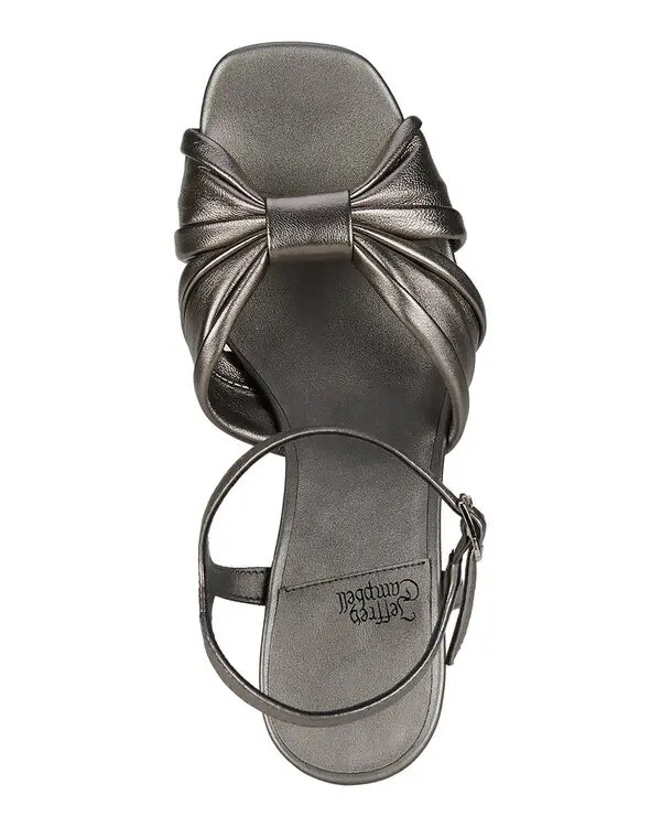 Jeffrey Campbell Dalida Platform Sandals - Pewter