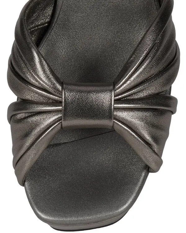 Jeffrey Campbell Dalida Platform Sandals - Pewter