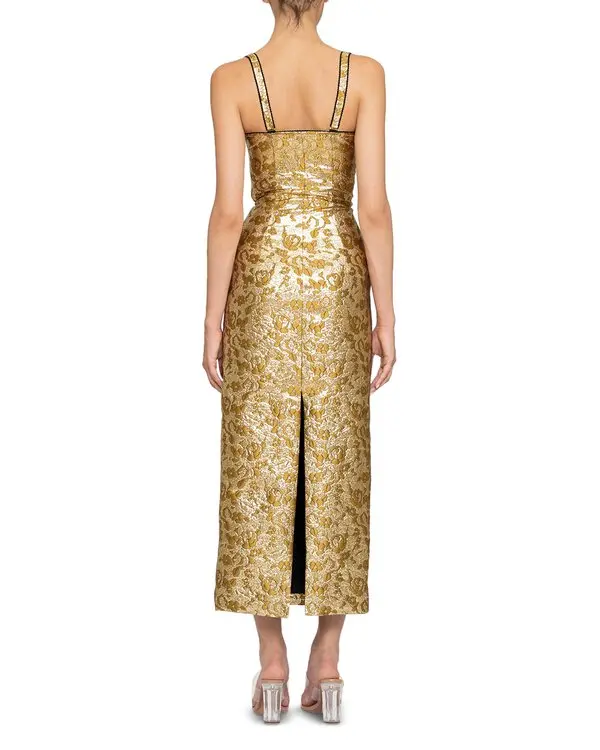 DES_PHEMMES Long Bustier Dress