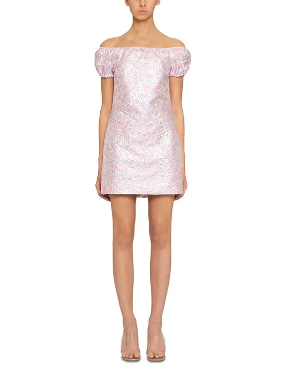 DES_PHEMMES Off-the-shoulder Mini Dress