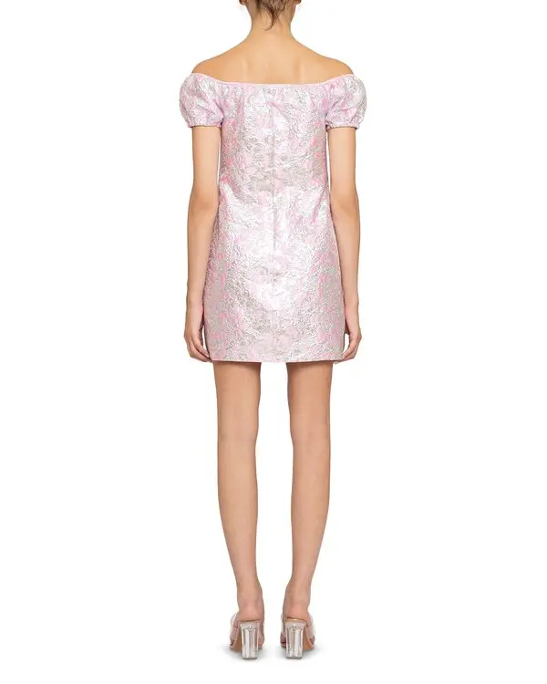 DES_PHEMMES Off-the-shoulder Mini Dress