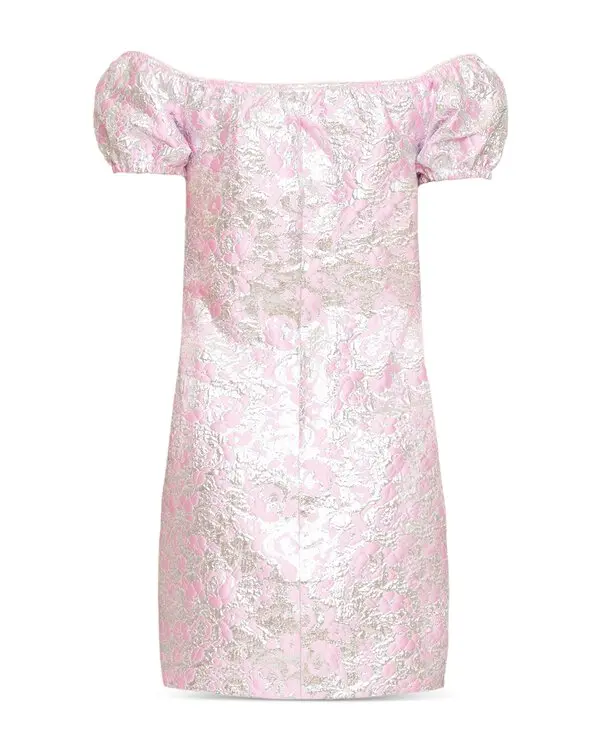 DES_PHEMMES Off-the-shoulder Mini Dress