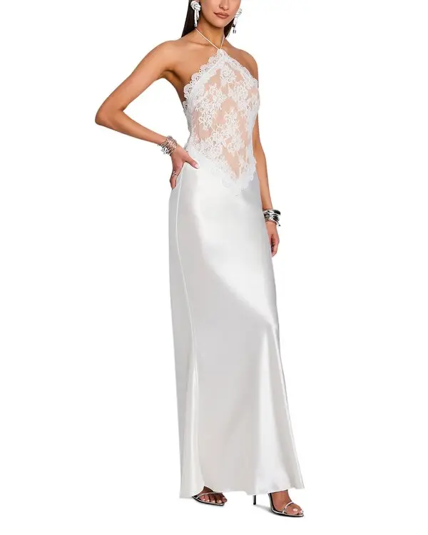Retrofete Costanza Lace Maxi Dress