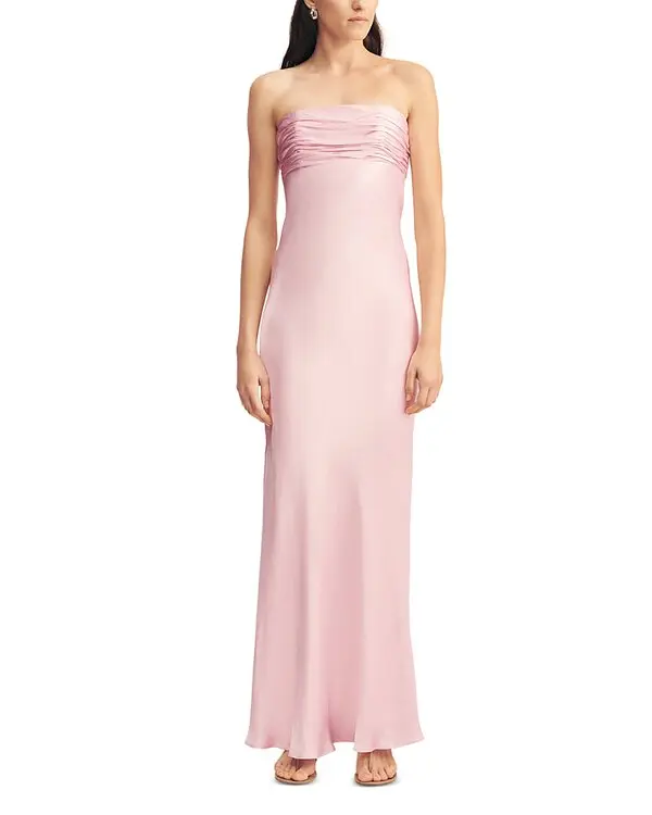 Shona Joy La Lune Strapless Maxi Dress - Blossom