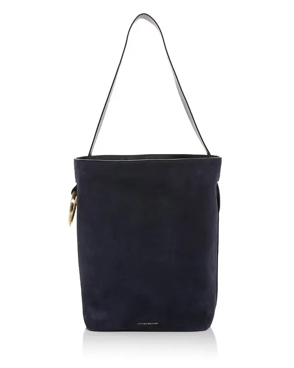 Victoria Beckham Dia Leather & Suede Bucket Bag