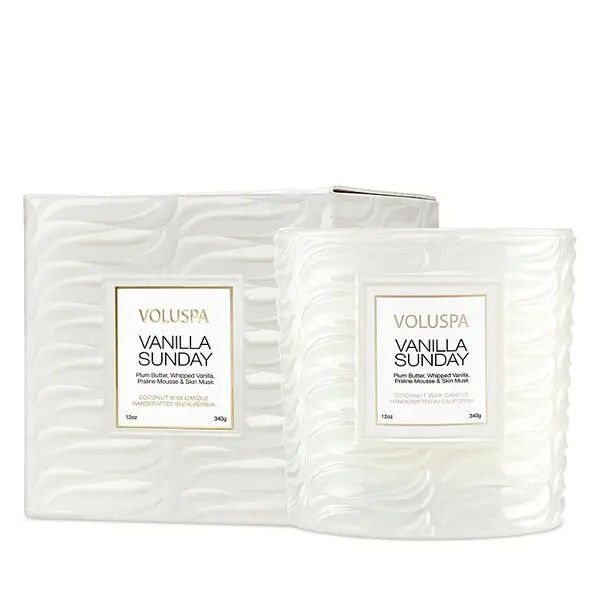 Voluspa Vanilla Sunday Classic Candle 12 Oz - No Color