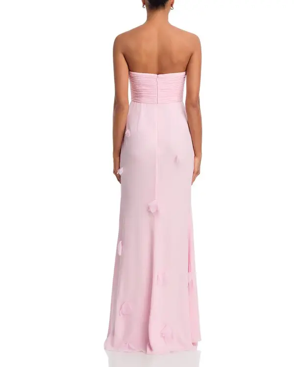 SELF-PORTRAIT Georgette Scarf Maxi Dress