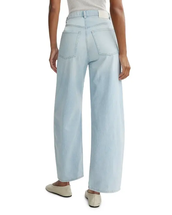 DL1961 Taylor Relaxed Barrel High Rise Jeans - Poolside Aura