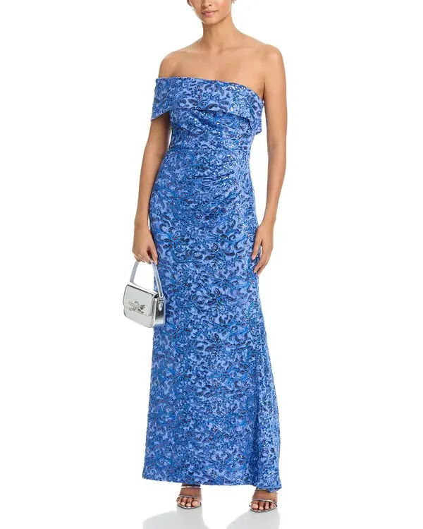 Eliza J One-shoulder Maxi Dress
