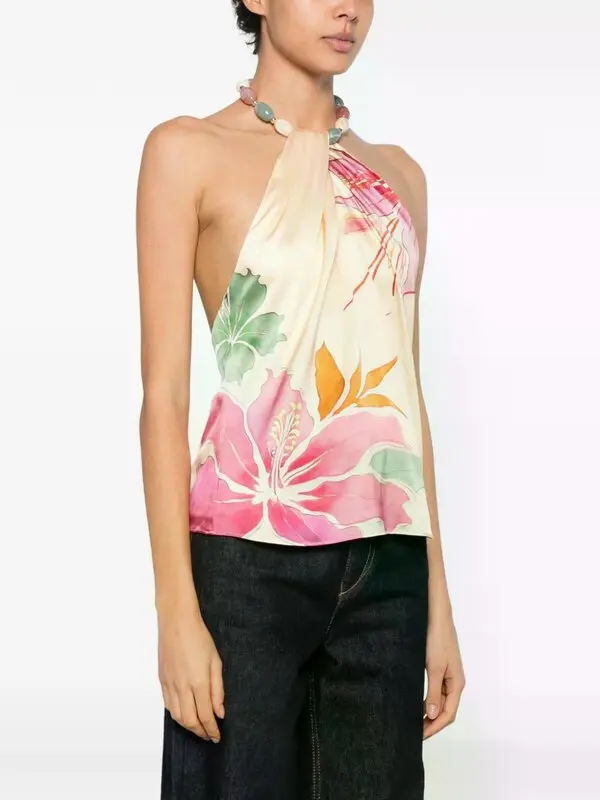 Retrofete Milani Floral Top