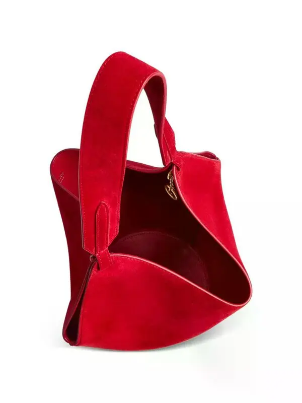 Khaite Mini Lotus Tote - Red