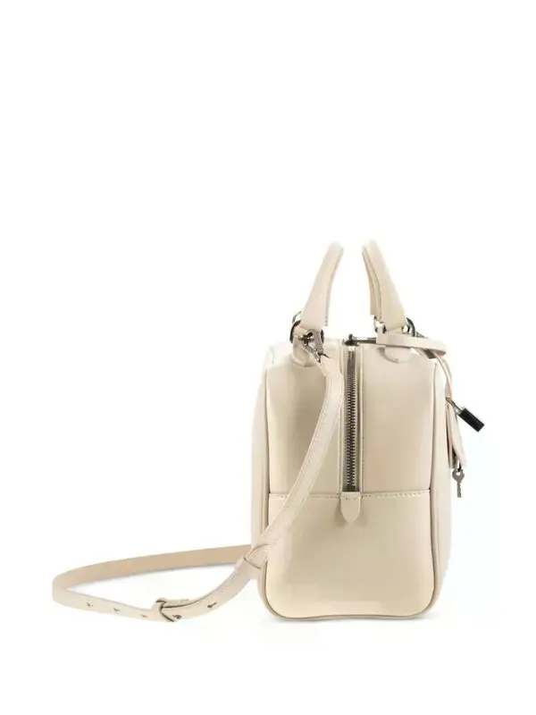 Brunello Cucinelli Padlock Explorer Leather Tote - Neutrals