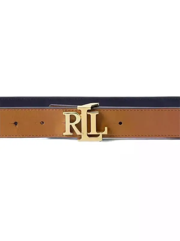 Ralph Lauren Logo Buckle Reversible Belt