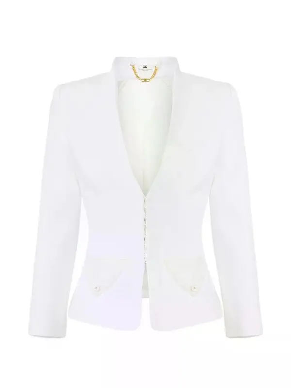 Elisabetta Franchi Bouclé Tweed Jacket