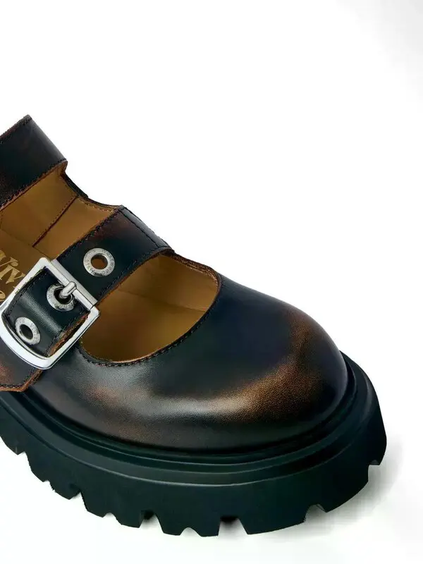 VIVIENNE WESTWOOD Bacchus Buckle-straps Leather Boots
