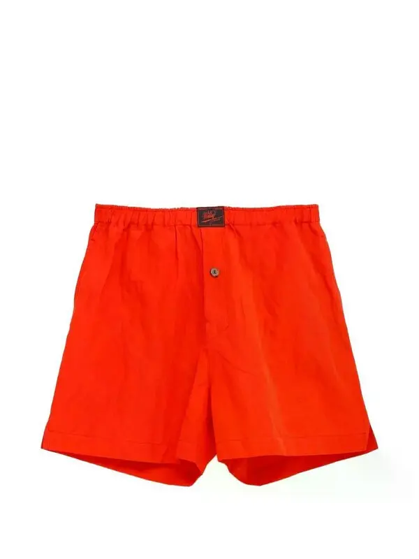 WILLY CHAVARRIA Elasticated Waistband Logo-patch Boxers - Red