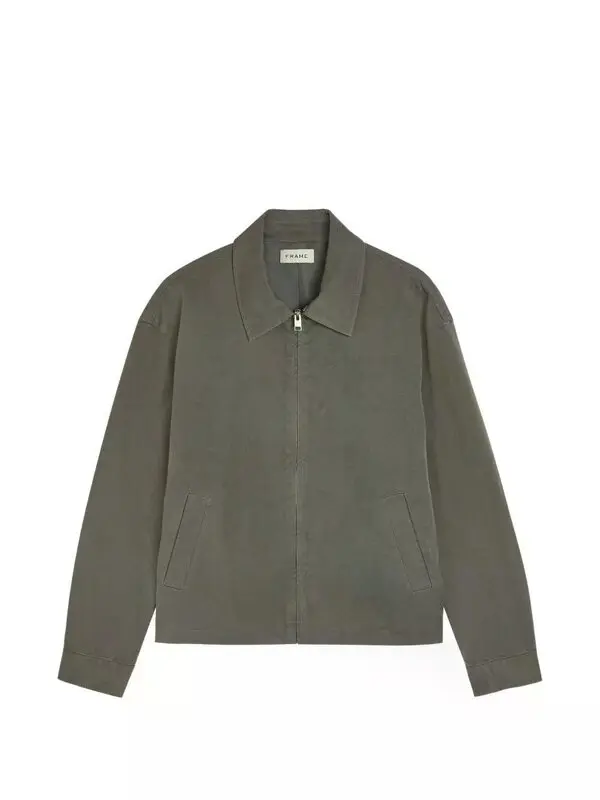 FRAME Zip Pockets Jacket - Grey