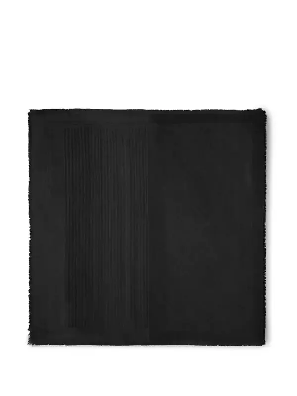 Loewe Allover-monogram Scarf - Black
