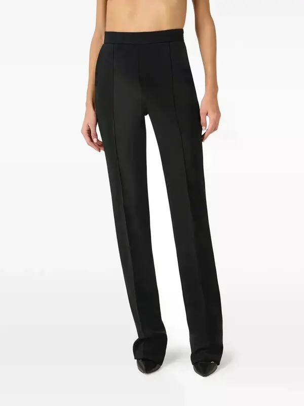 Elisabetta Franchi Tailored Ribbed Trousers
