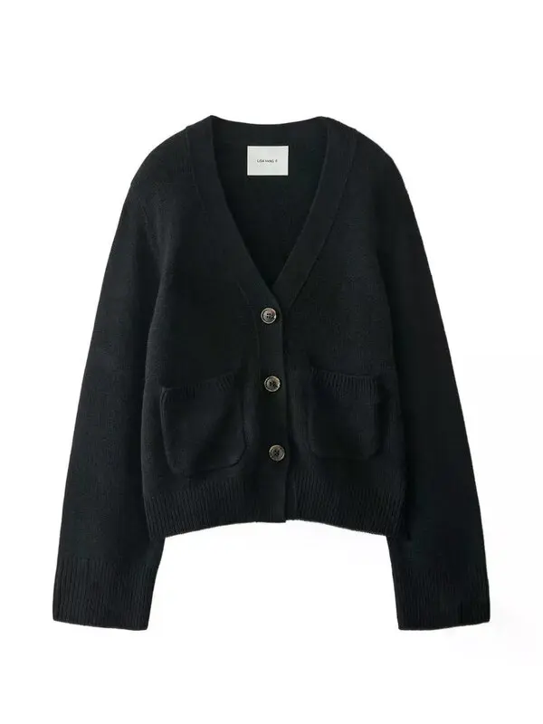 LISA YANG Button Pocket Cardigan