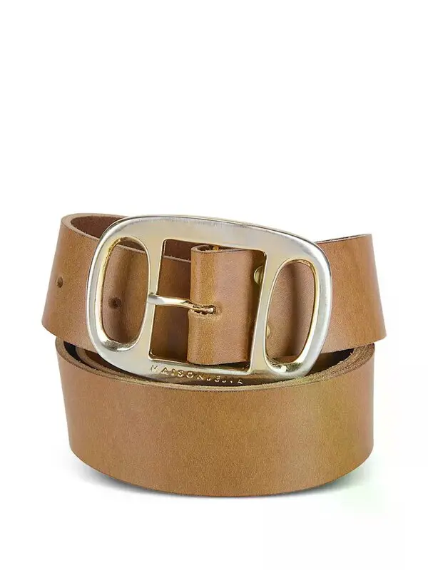 MAISON JEJIA Buckled Leather Belt