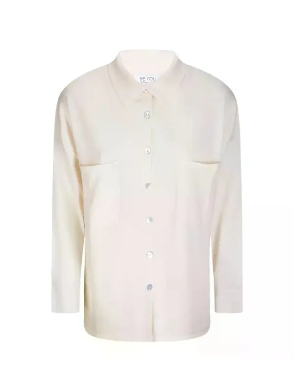 BE YOU Collared Button-down Shirt