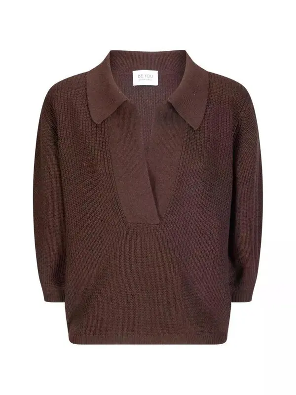 BE YOU Collared Sweater