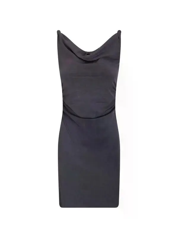 SAMSOE SAMSOE Sasusanna Draped Minidress - Black
